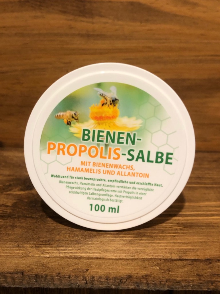 Bienen-Propolis-Pflegesalbe - Imkerei Schemel