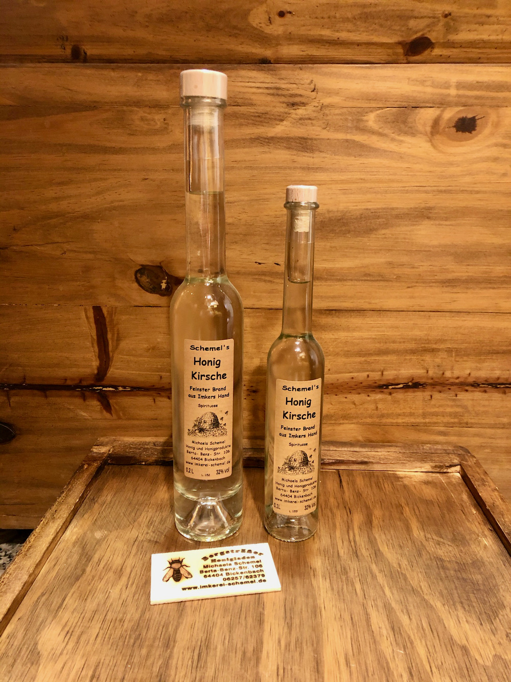 Honig Kirsche-Brand - Imkerei Schemel